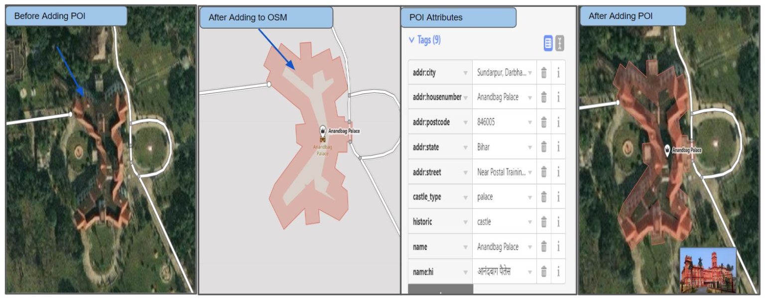 Adding POIs in OpenStreetMap: An Experience of Working with Points of ...