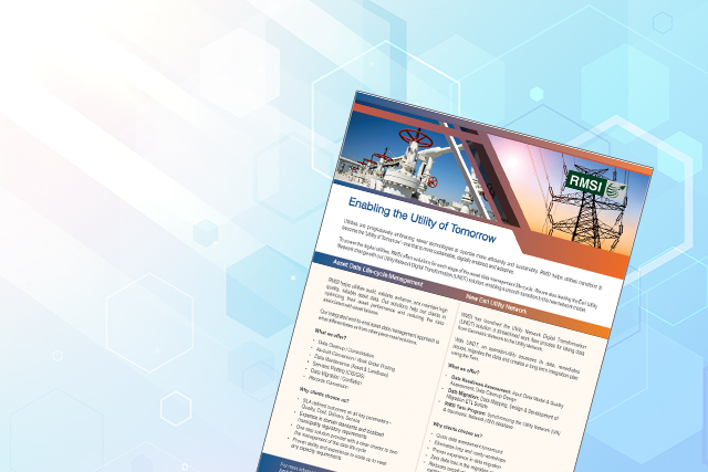 Utility Network Digital Transformation (UNDT) | RMSI